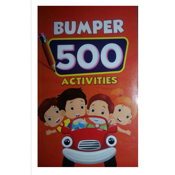 500 Activity Book (Orange) - Maktaba e Rasheedya